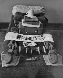 Between wars 1930 Kit inspection layout – RAF Photographers Memorial