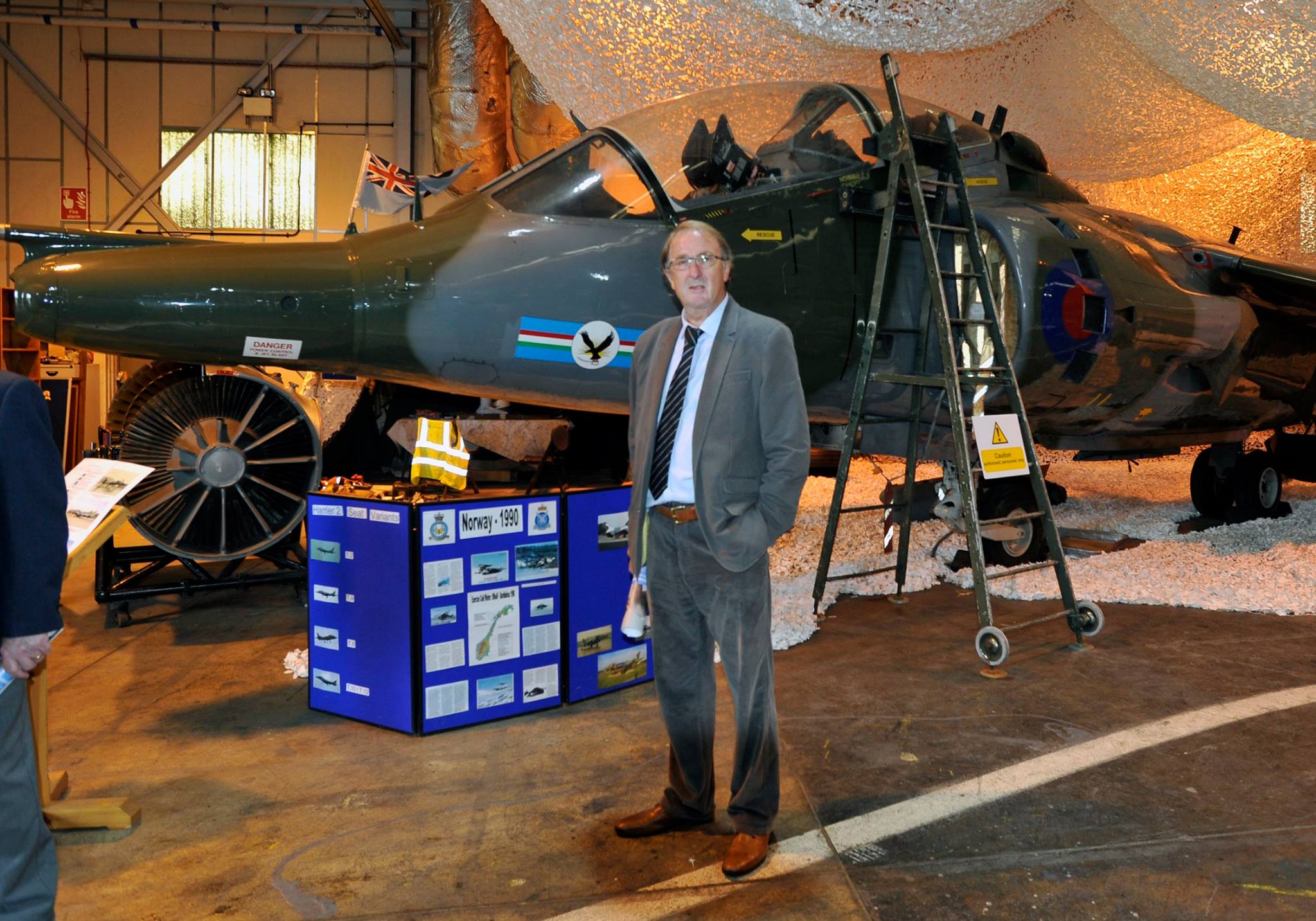 dl2 Don Lambert visiting the heritage musem at RAF Wittering – RAF ...