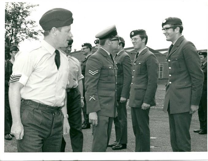Parade Inspection Practice 2 – RAF Photographers Memorial