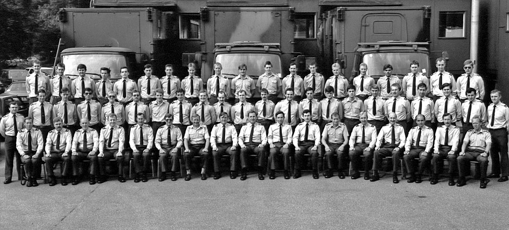 Post war Laarbruch 2 Sqdn RIC Taceval 88 team – RAF Photographers Memorial