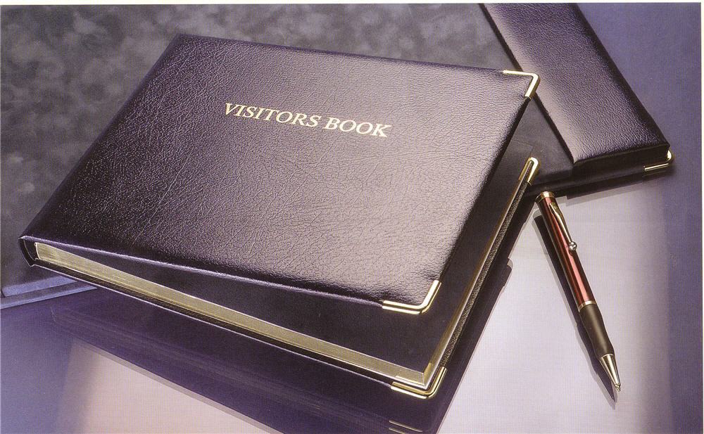 Visitors book – RAF Photographers Memorial