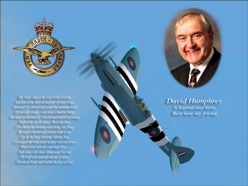 Tribute to a man that made a difference – Dave Humphrey – RAF ...