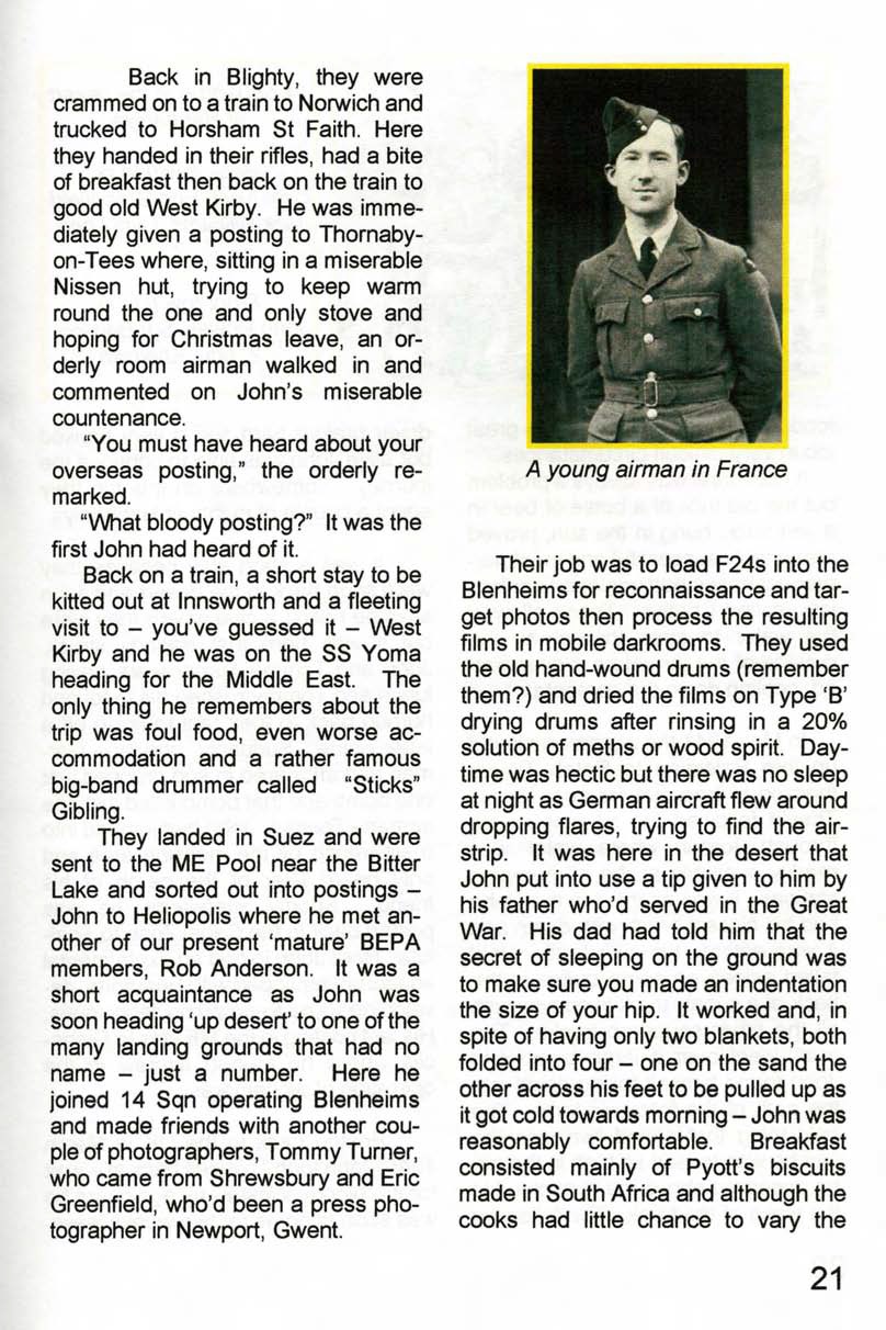 John Powell – RAF Photographers Memorial