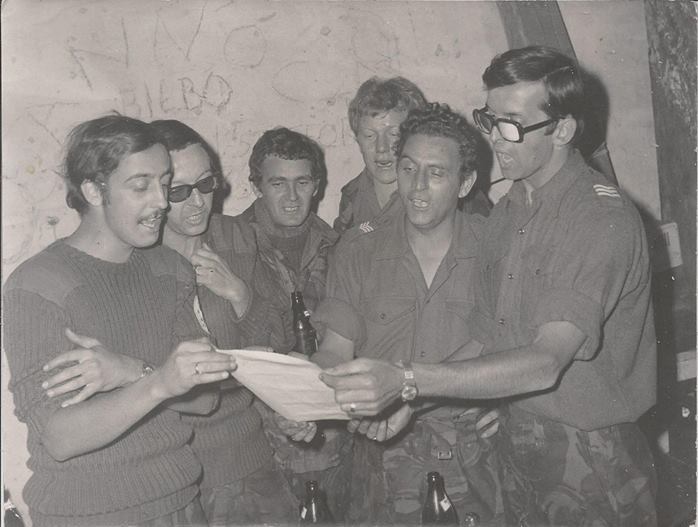 RIC chior Left to right,Sotty Mchale,Pete Torry,Al Kirby,Al Horwood ...