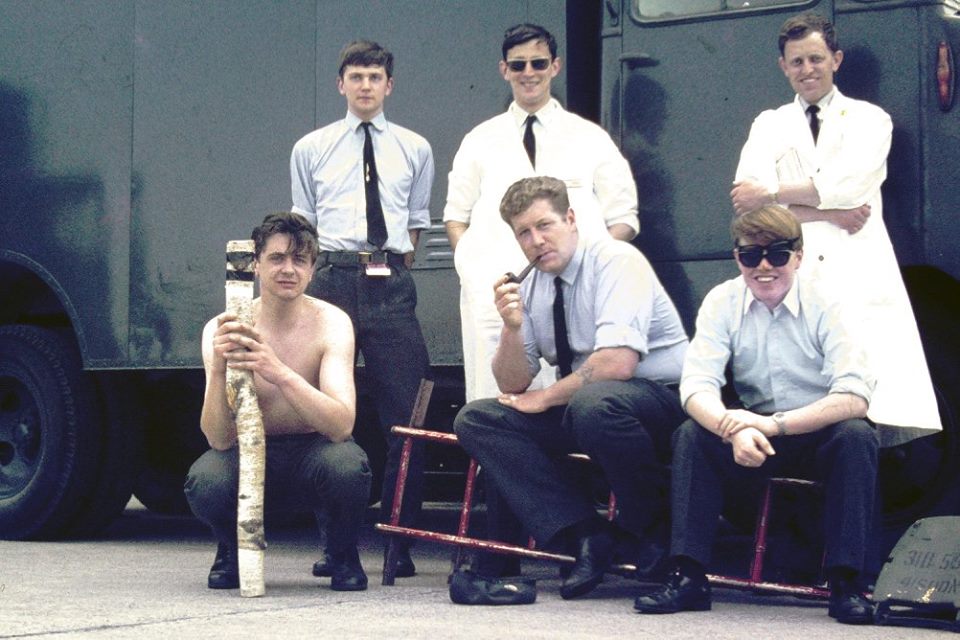 Richard Spink, Ted Johns – – – Slim Stone – – RAF Photographers Memorial