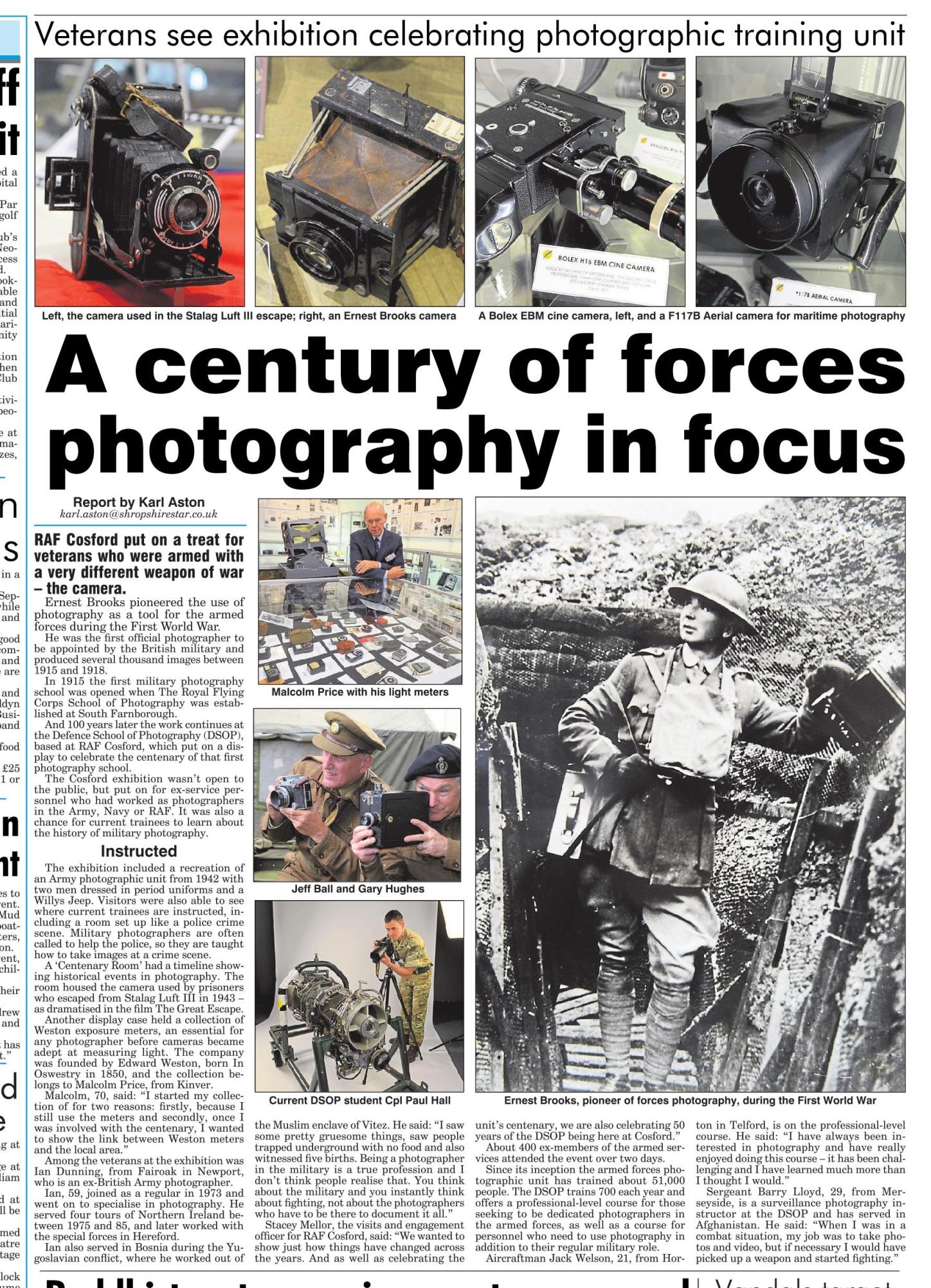 100 Years of Military Photography – RAF Photographers Memorial