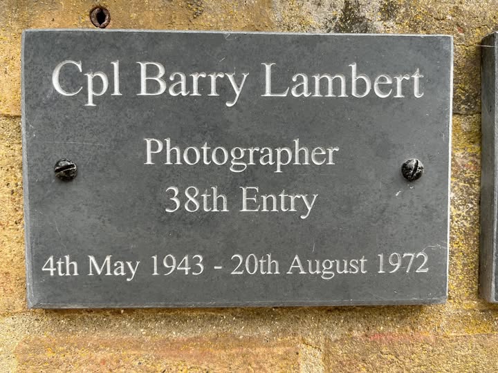 Barry Lambert – RAF Photographers Memorial